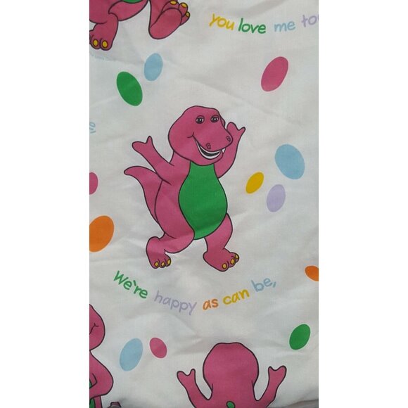 Unbranded | Bedding | Vintage 992 Barney Purple Dinosaur Baby Crib ...